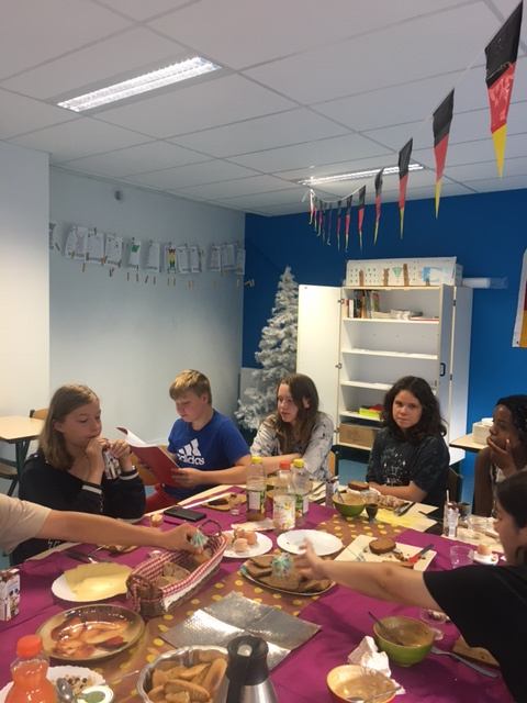 Petit déjeuner allemand - Collège du Bois de Locquéran